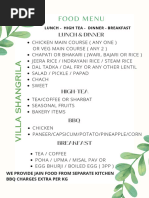 TDH Menu June 2nd Week | PDF | Food And Drink Preparation | Western Cuisine