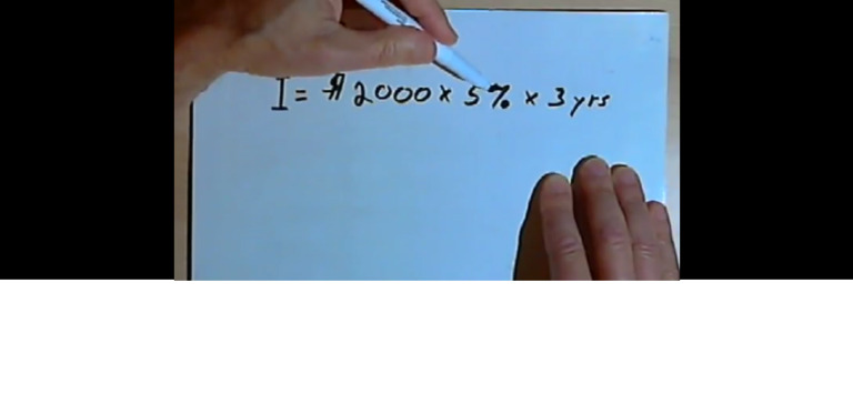 How To Compute Interest | PDF