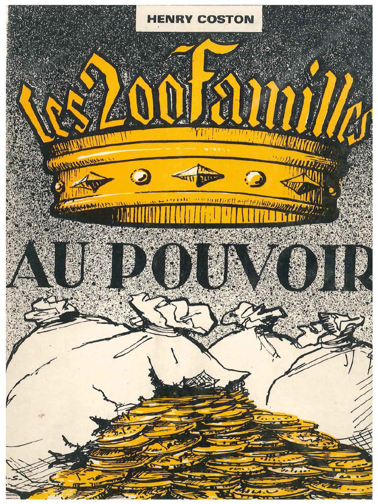 Coston Henry - Les 200 Familles Au Pouvoir | PDF | Politique | Voyages