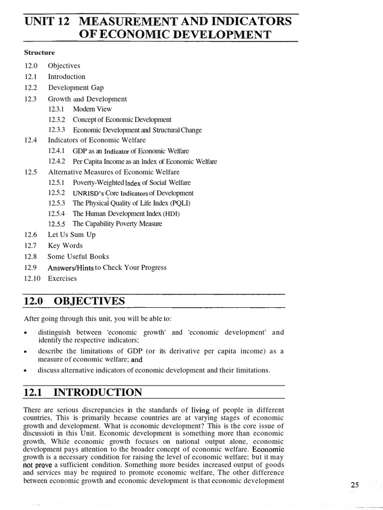 Dev Gap, Indicators | PDF | Quality Of Life | Economic Growth