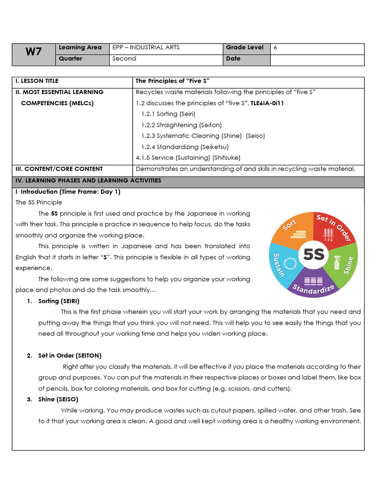 Q4 EPP IA 6 Week7 | PDF | Foreign Language Studies