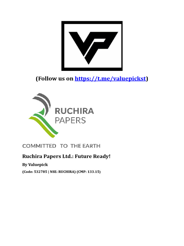 Ruchira Papers Ltd. Growth Overview | PDF | Paper | Working Capital