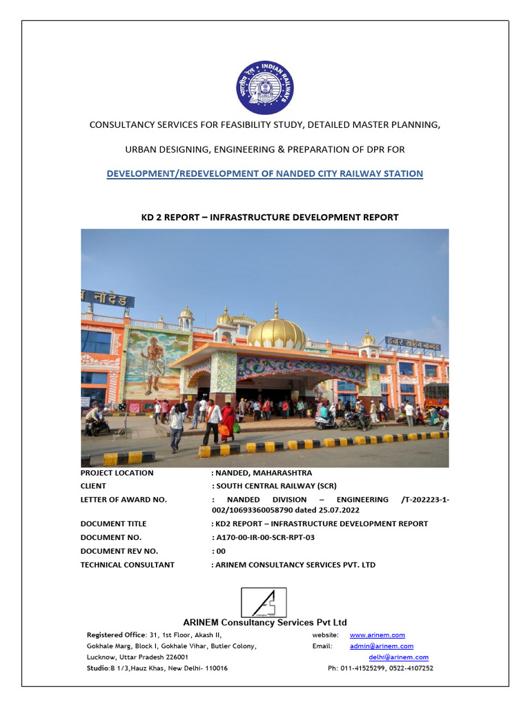 03 - Infrastructure Development Report, Nanded | PDF