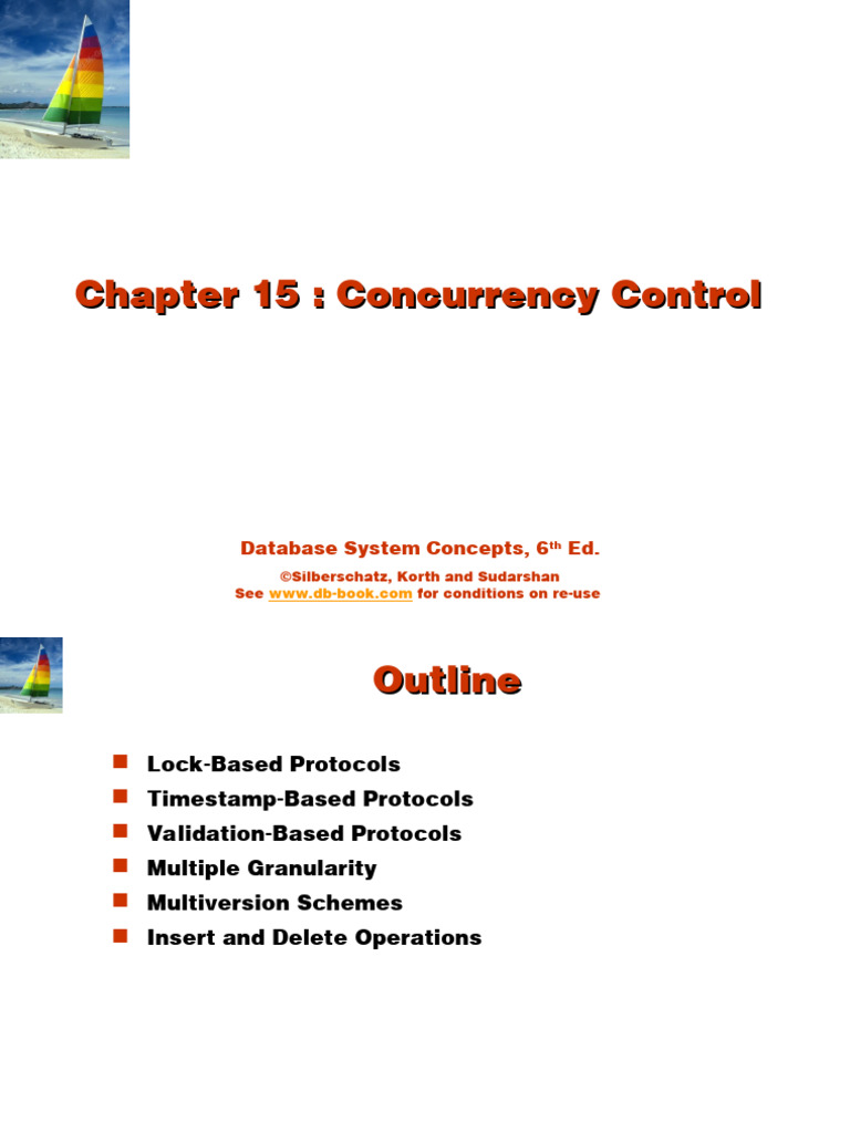 U4-Concurrency Control | PDF U4-Concurrency Control | PDF