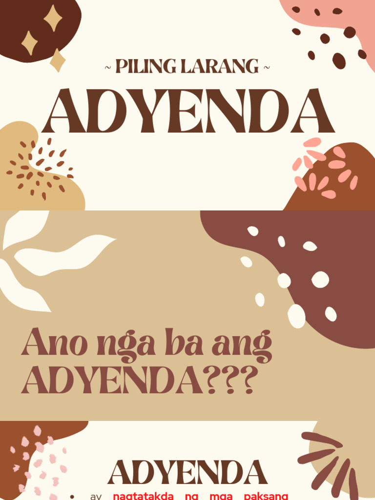 Adyenda | PDF
