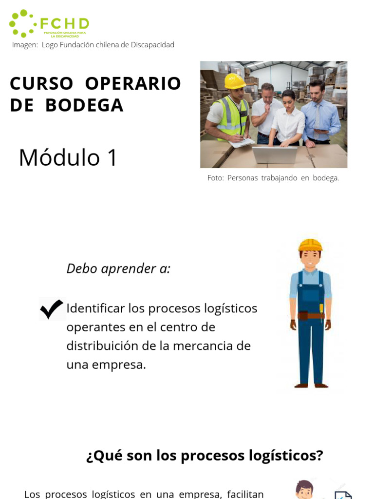 MODULO1 | PDF | Logística | Almacén