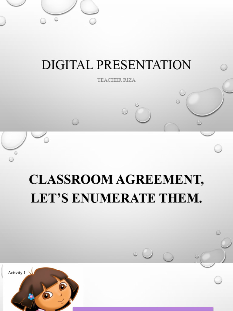 Digital Presentation | PDF
