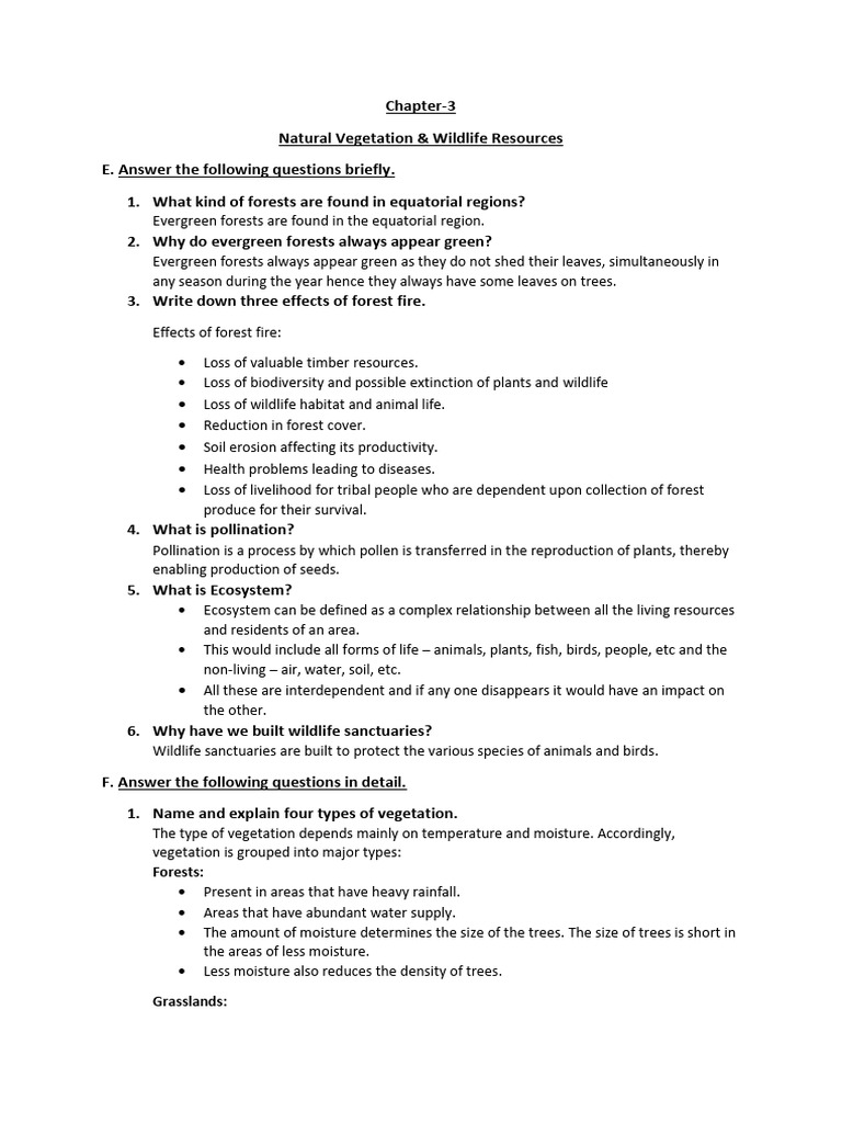 Geography Ch.3 | PDF