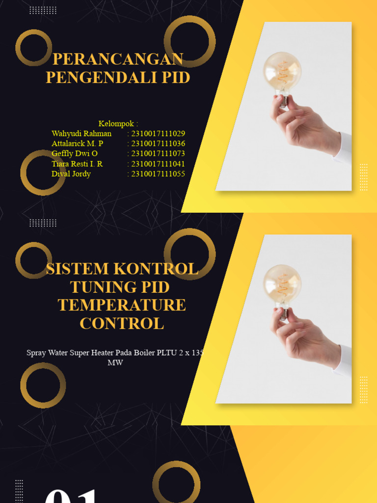 Kelompok 3 - Analisa Sistem PID Pada Temp Control Spray Water Super Heater | PDF