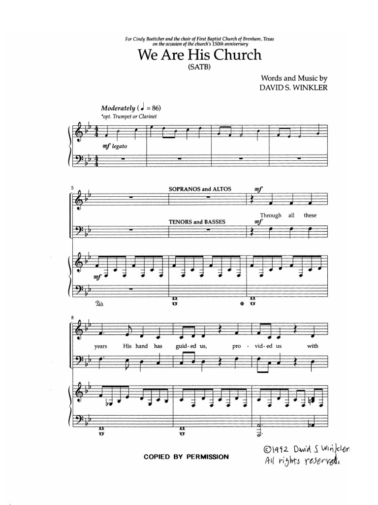 We Are His Church | PDF