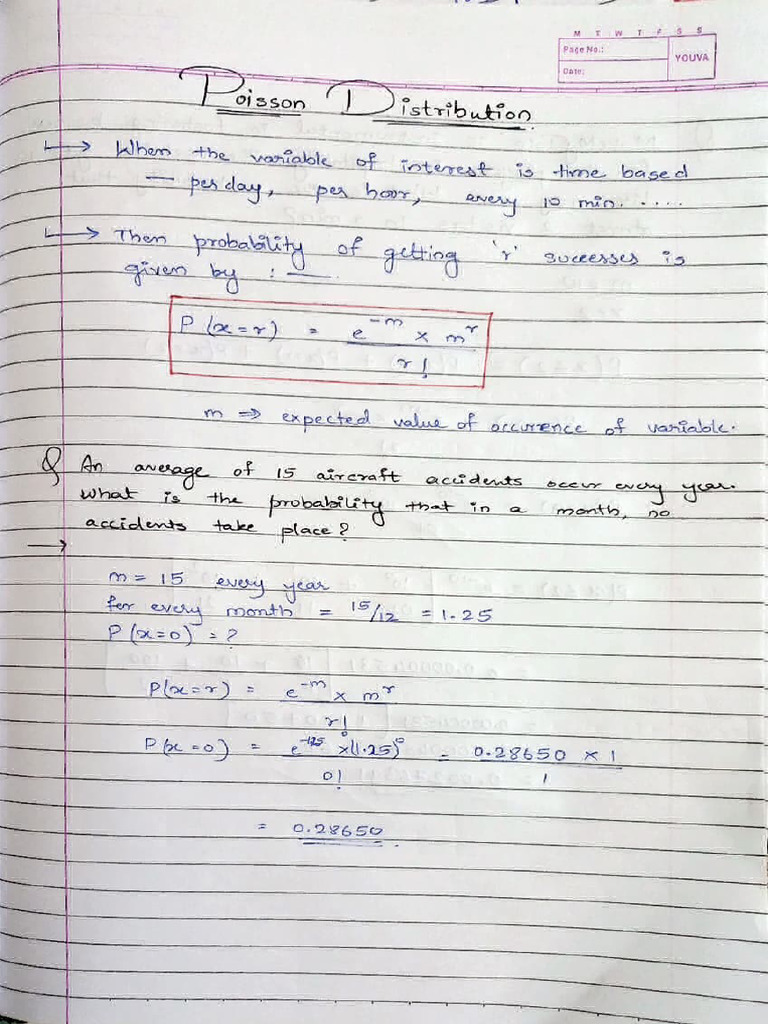 Poisson Distribution | PDF