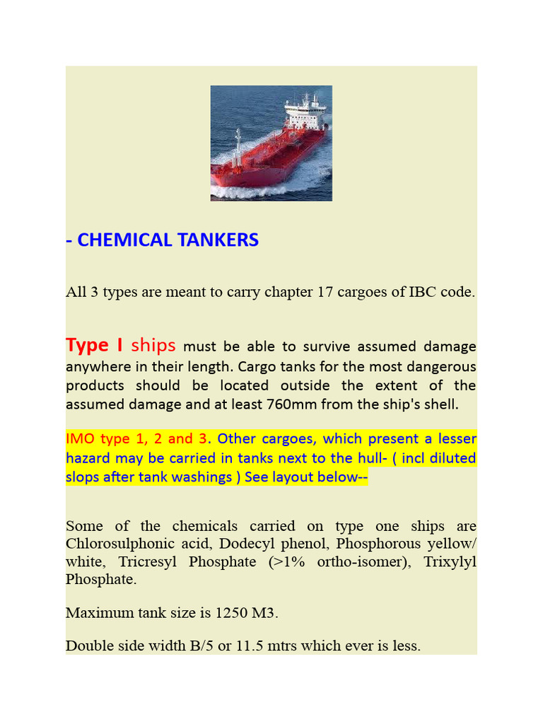 Ship Types | PDF