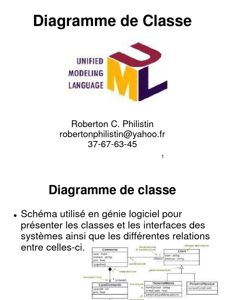 UML - 2 - Diagramme de Classe | PDF UML - 2 - Diagramme de Classe | PDF