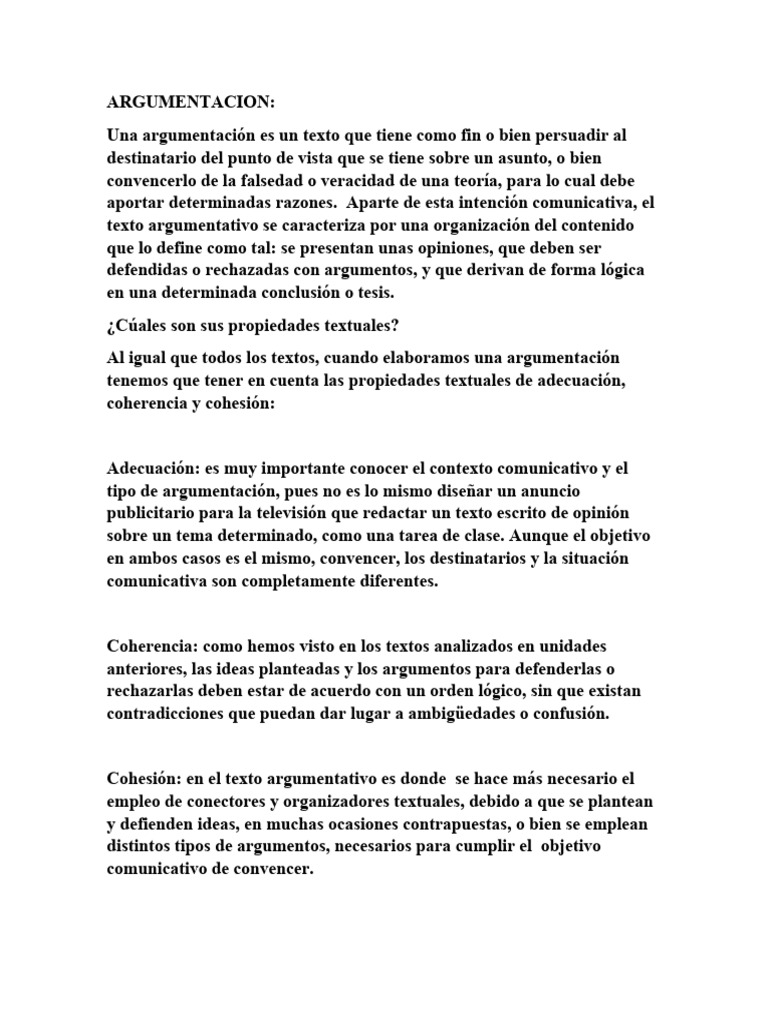 Argument Ac I On | PDF | Filosofía | Ciencia y matemáticas