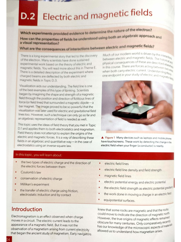 Electric and Magnetic Field | PDF