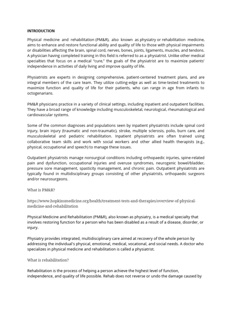 Research Paper | PDF | Physical Medicine And Rehabilitation | Physical ...
