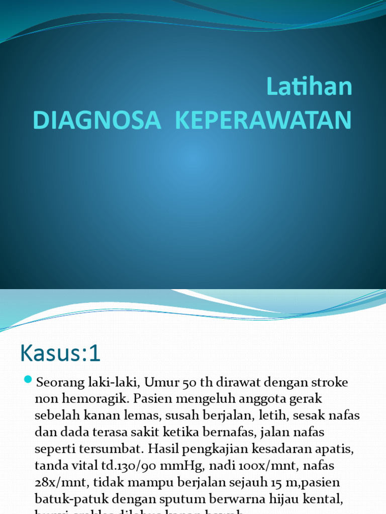 KDK2 Latihan Diagnosa | PDF