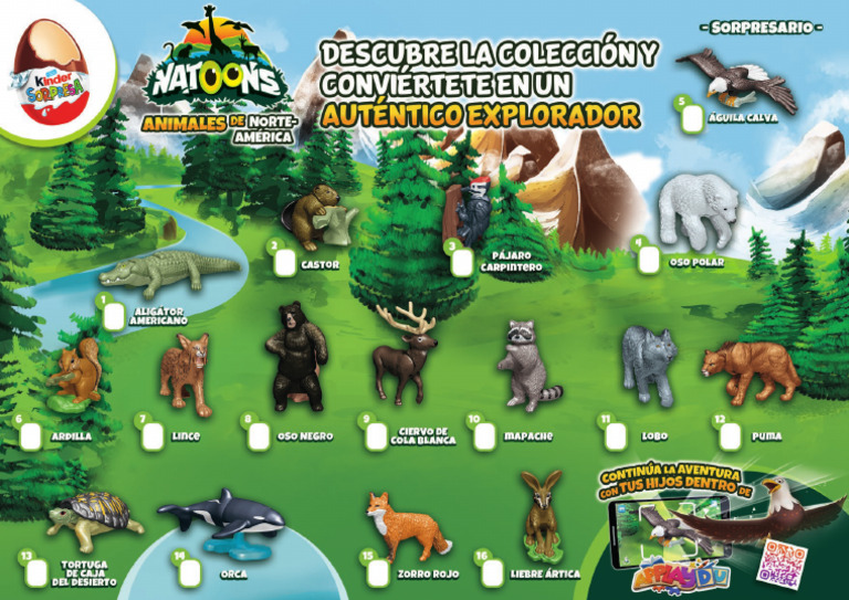 Kinder Sorpresa Natoons Sorpresario2021 | PDF