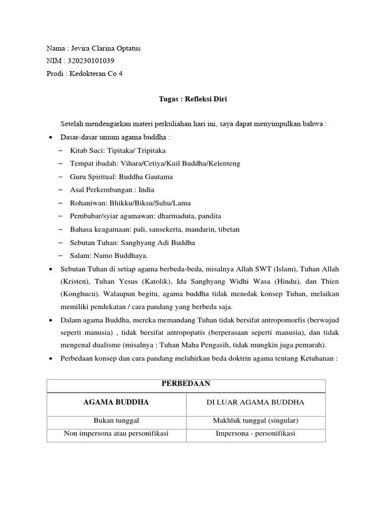 Jevira Clarina Optatus | PDF