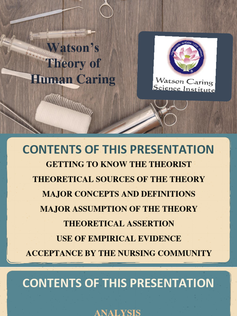 Watsons Transpersonal Caring Theory | PDF