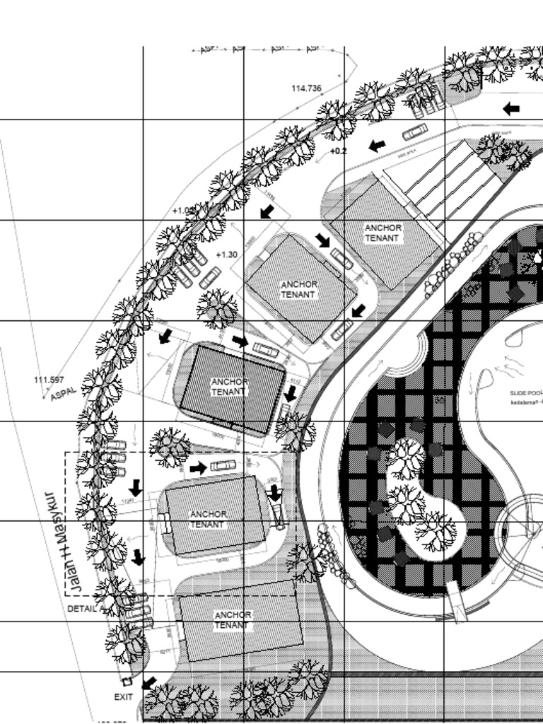 RENCANA LAYOUT PAVING | PDF