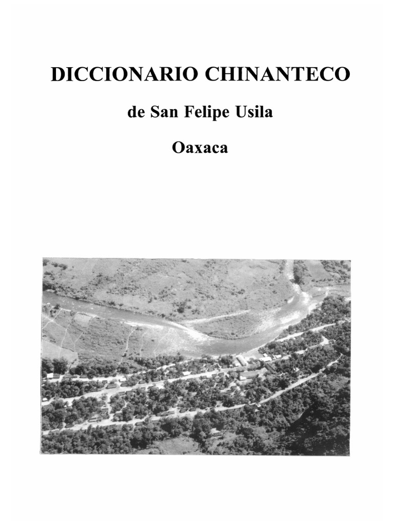 Chinantec, Usila - Diccionario Chinanteco de San Felipe Usila (Skinner ...