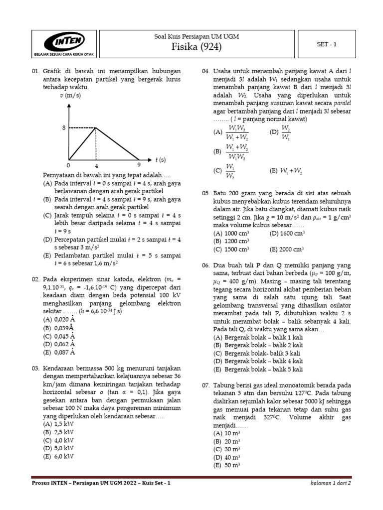 Soal Kuis Set-1 | PDF