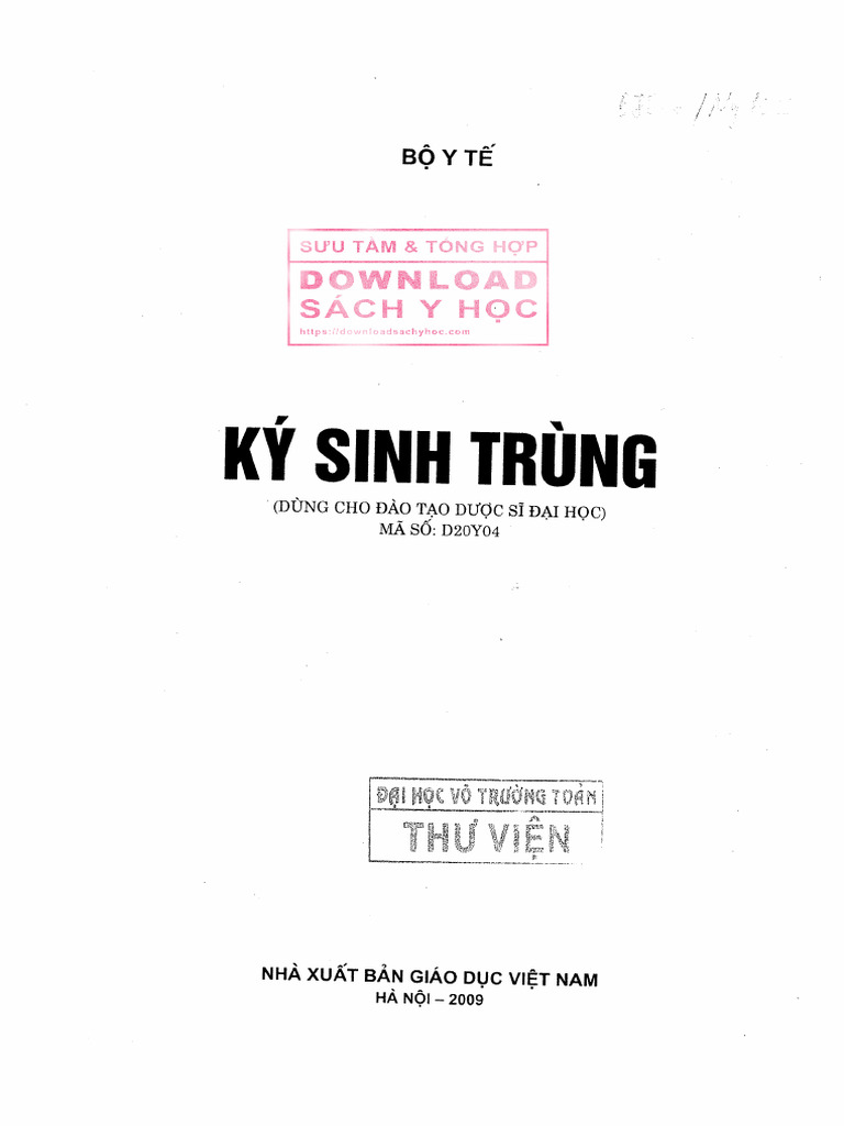 Ky Sinh Trung (DSDH)_dlsachyhoc | PDF
