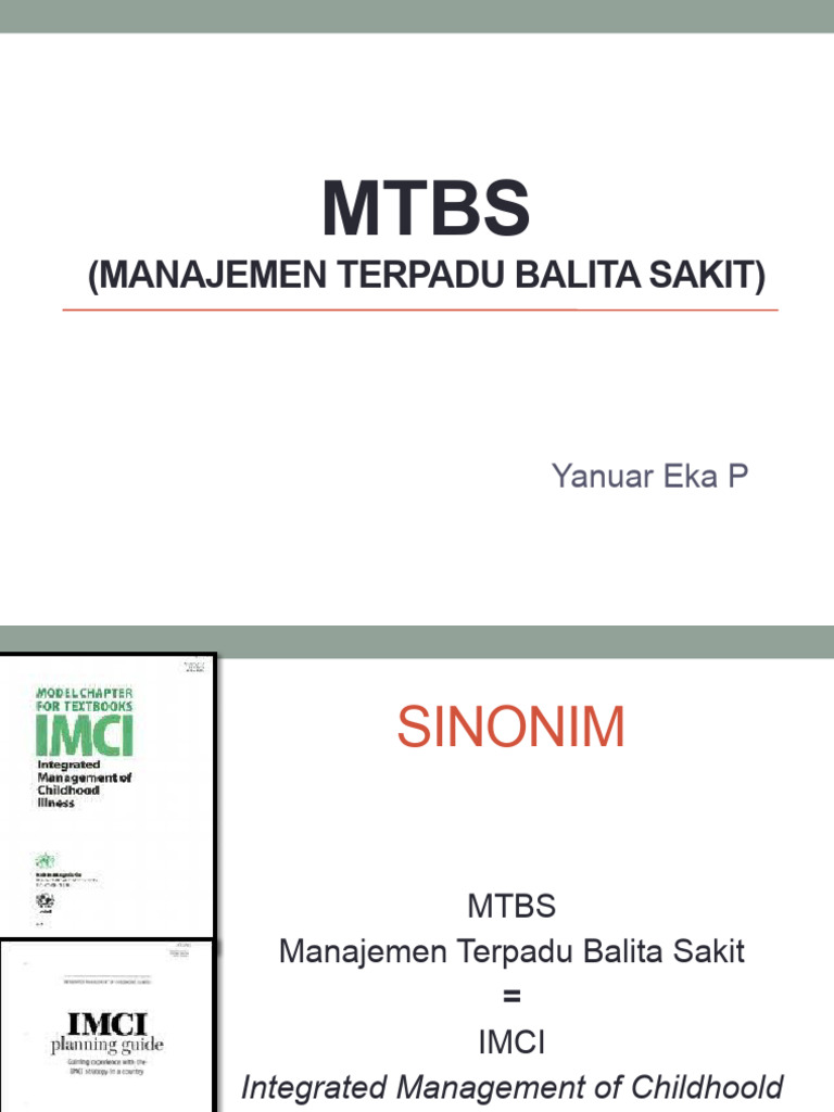 MTBS PPT 1 | PDF