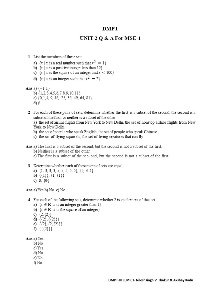 Cao Question and Answer Solution | PDF | Teaching Methods & Materials ...