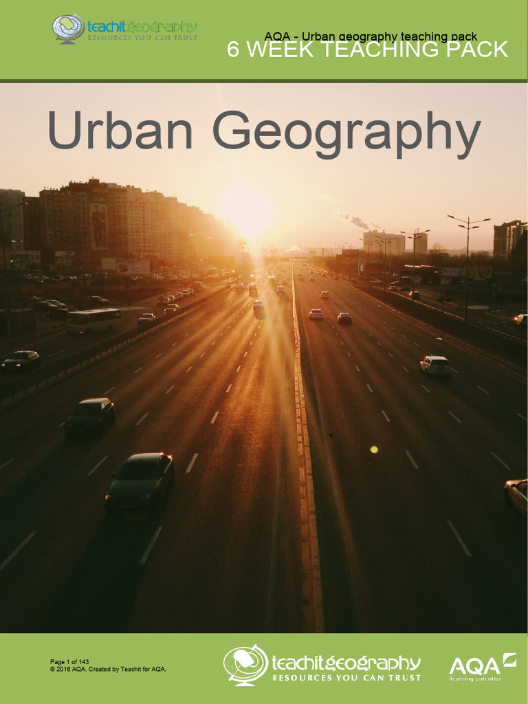27291-Urban-Geography-Gcse-Pack - 1 2 | PDF | Urbanization | Sustainability