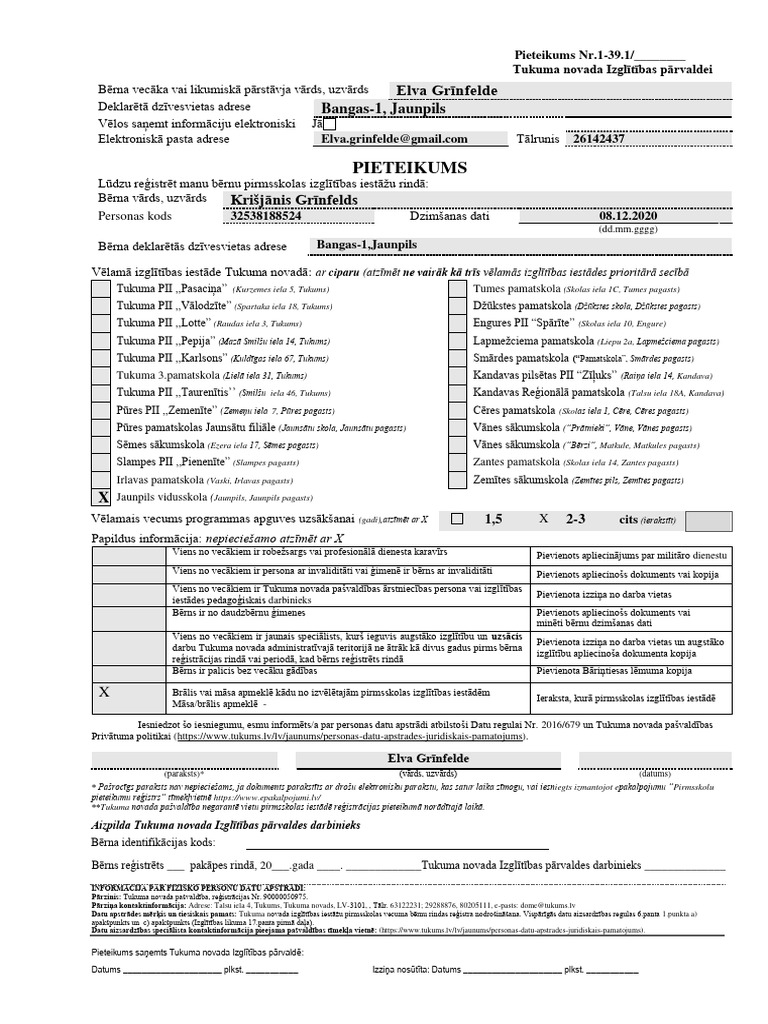 Veidlapa - 2022 2 | PDF