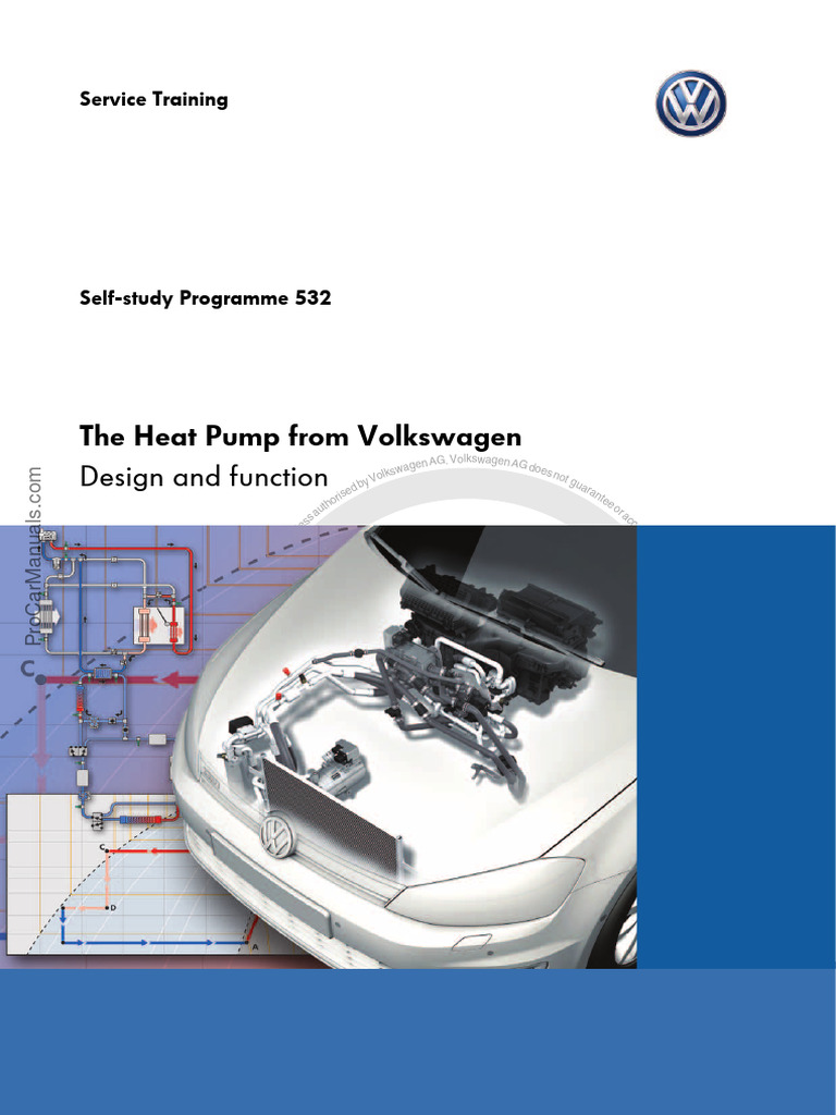 Volkswagen e-Golf Heat Pump Overview | PDF