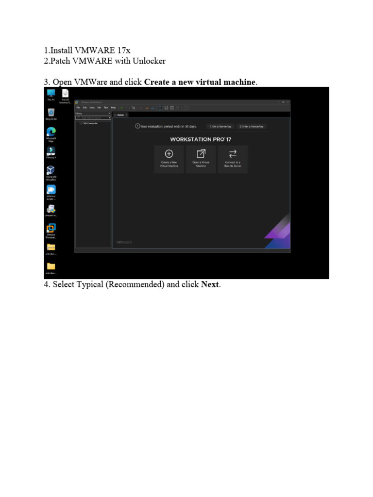 MAc Os 14 Install On VMWARE17 X | PDF