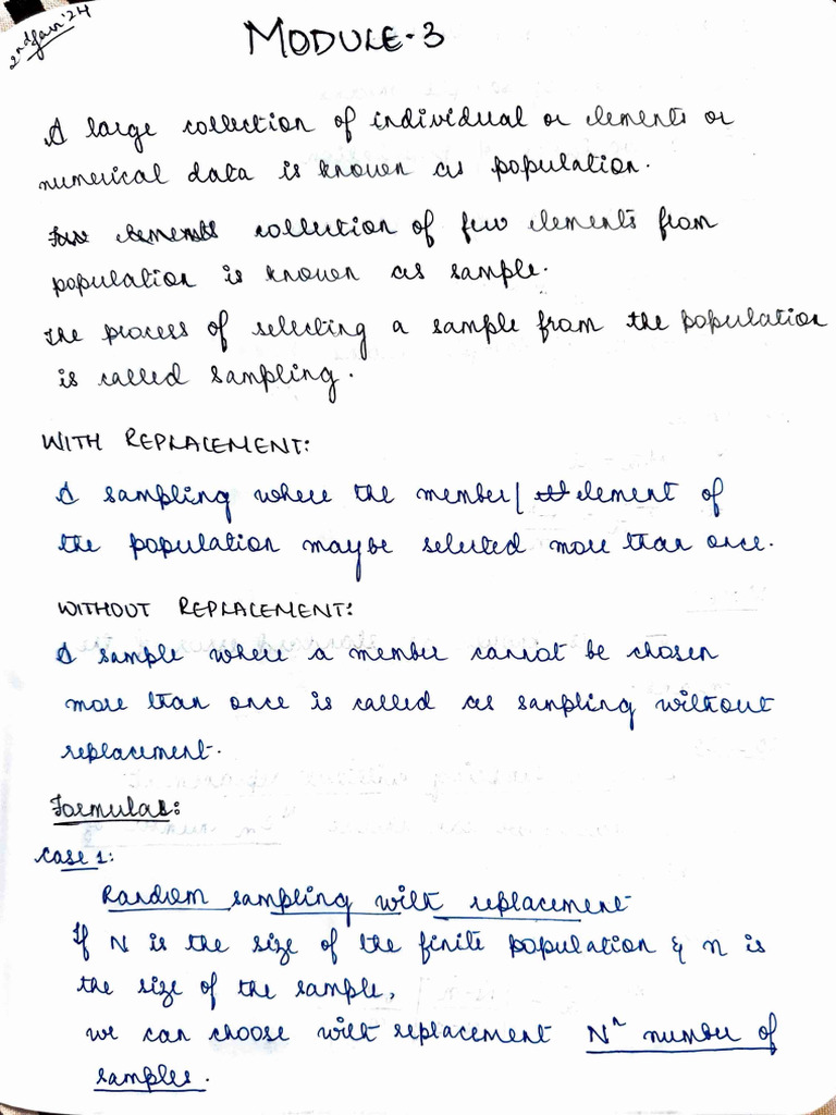 Maths Module 3 | PDF