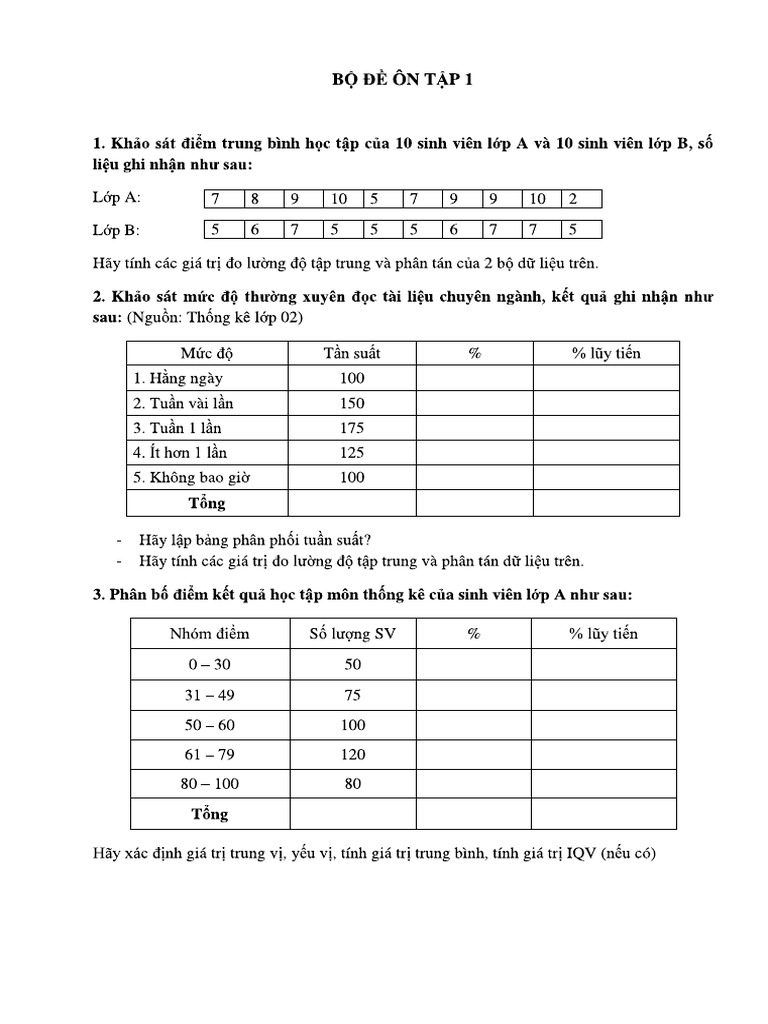 LMS - Bai Tap On Tap | PDF
