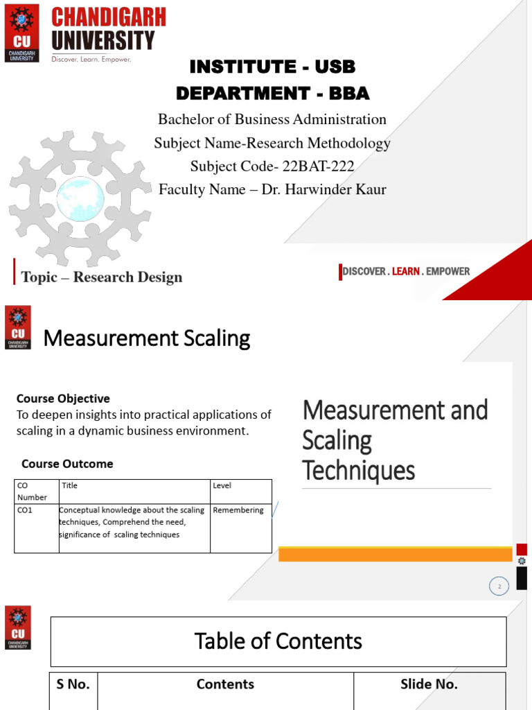 Lec-Scaling (1) | PDF