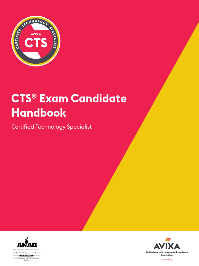 Cts Handbook 2023 | PDF