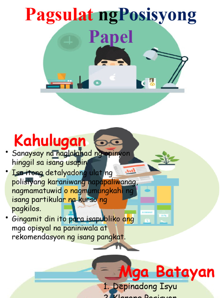 Kabanata 10 Pagsulat NG Posisyong Papel | PDF