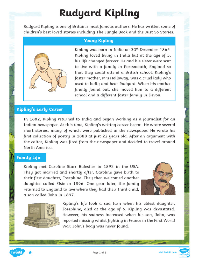 Rudyard Kipling | PDF