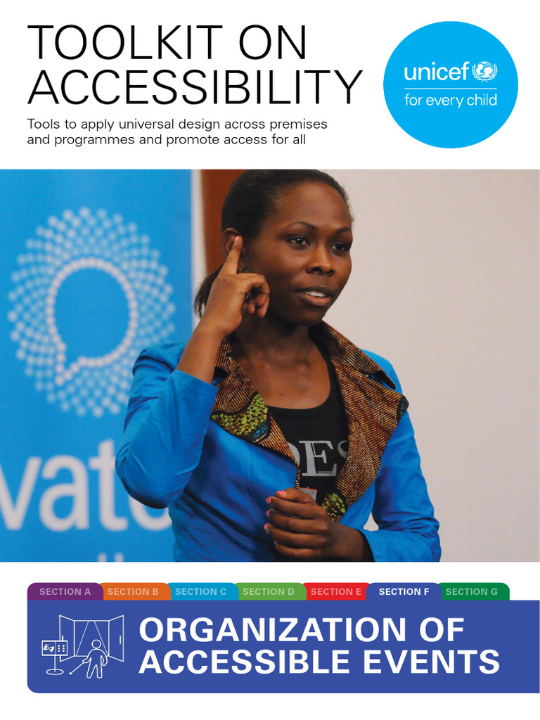 Toolkit Organization of Accessible Events | PDF