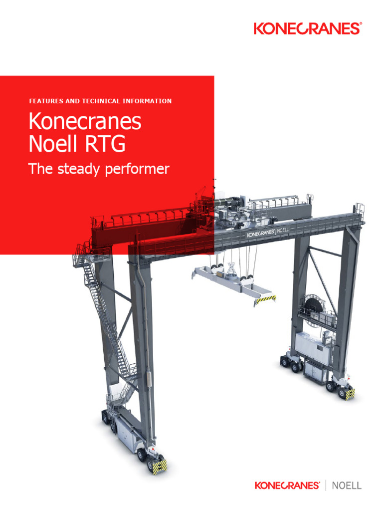 Konecranes Noell RTG Crane Overview | PDF