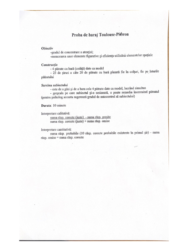 Toulouse Pieron | PDF