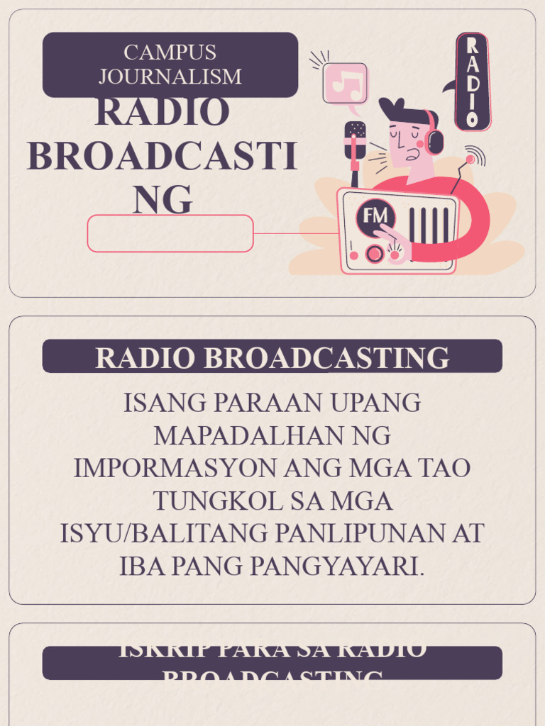 Radio Broadcasting | PDF