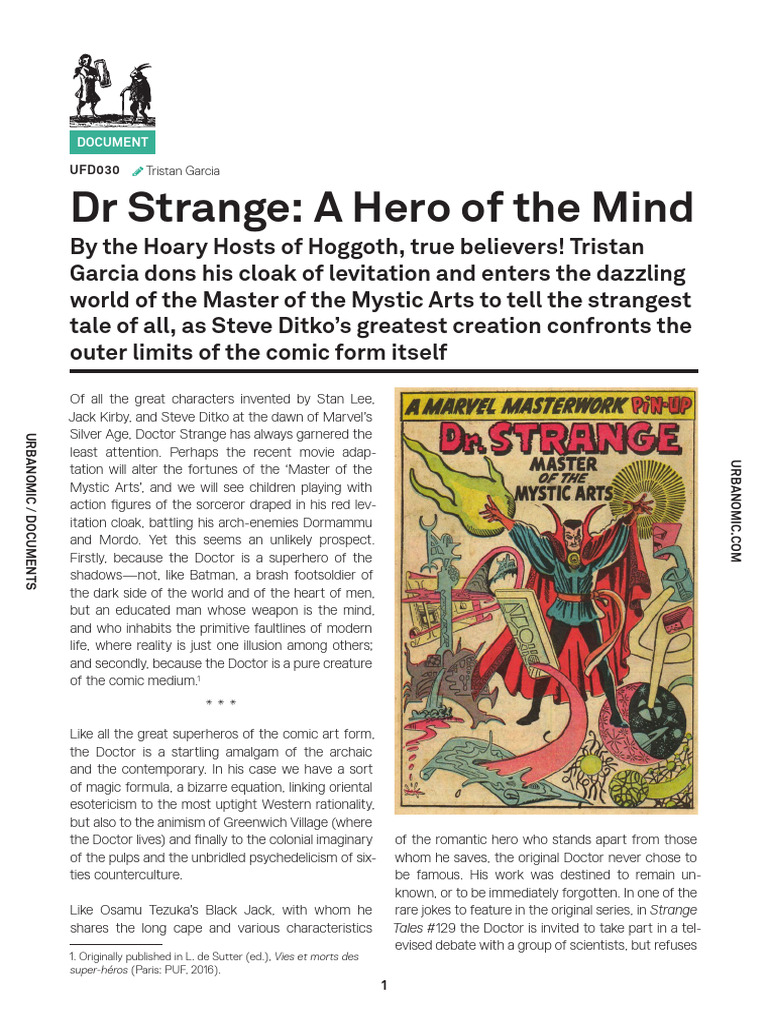 Dr. Strange | PDF