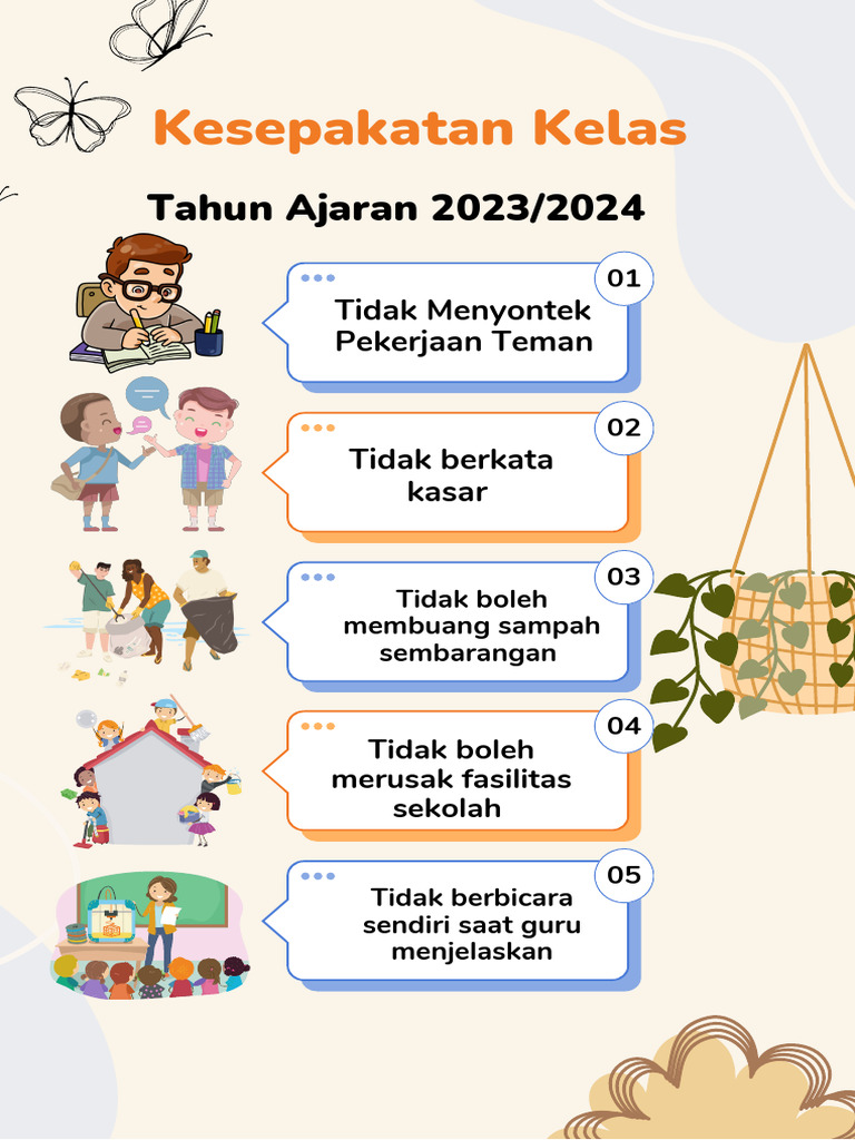 Kesepakatan Kelas 2023: Aturan dan Kewajiban | PDF