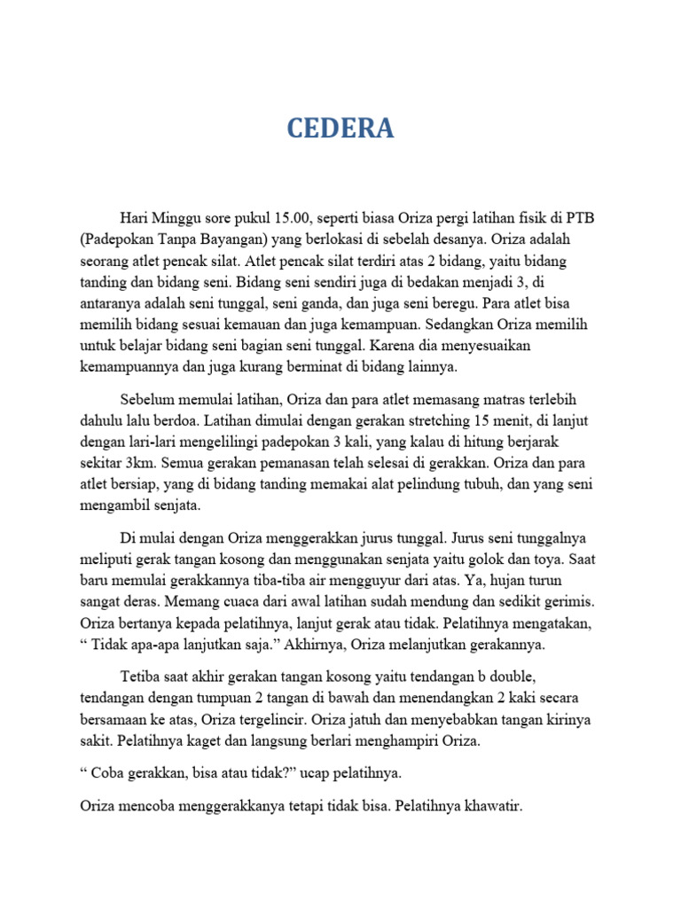 CEDERA | PDF