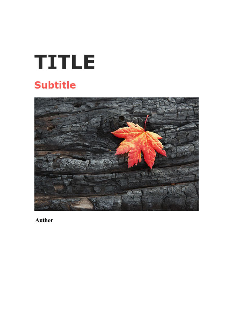 Title: Subtitle | PDF