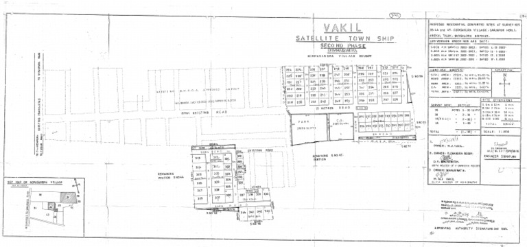 Old Aprvd Layout Map | PDF