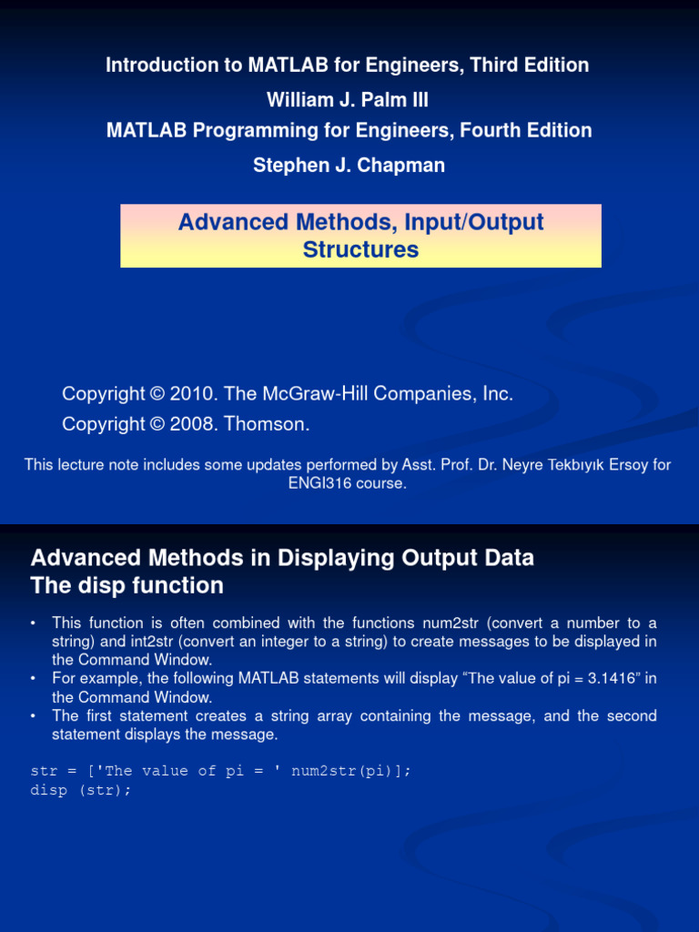 Lecture Note 10 Fall 22 23 | PDF | Teaching Methods & Materials | Science & Mathematics